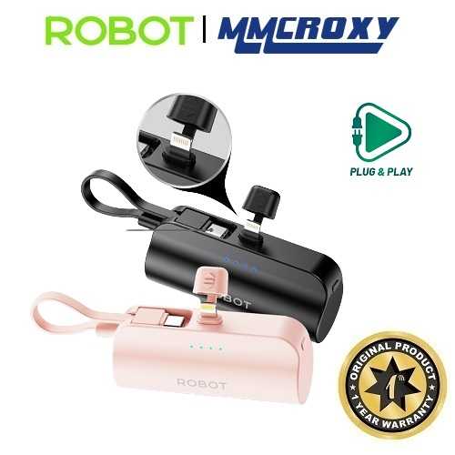 Jual Robot RP 051C RP 051L Powerbank Mini Port Type C IPhone