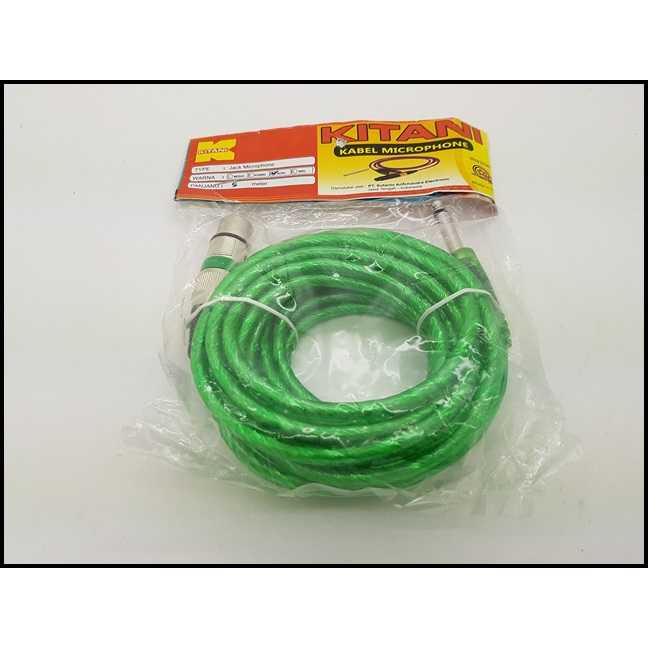 Jual Kabel mic 5 meter Merk KITANI | Jakmall.com