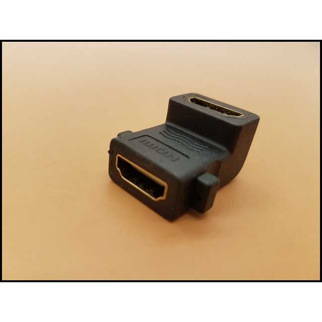 Jual L Shape HDMI Converter Female to Female | Jakmall.com