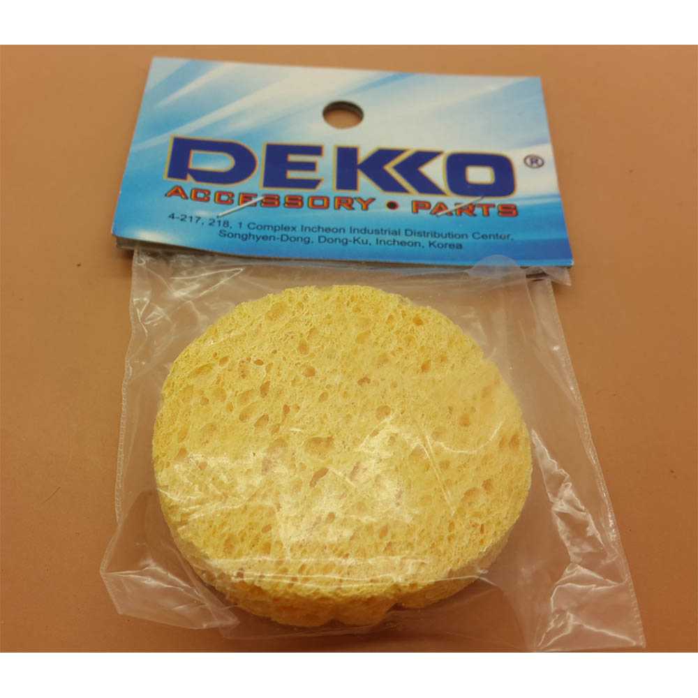 Jual Spons Solder pembersih mata Solder Merk DEKKO | Jakmall.com