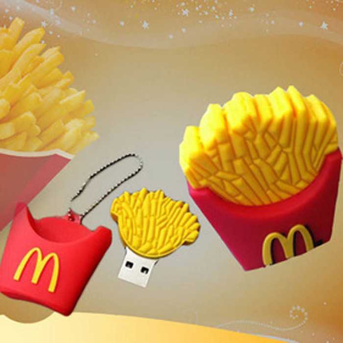 Jual USB Flash Disk 8GB french fries mc donald aus017 | Jakmall.com