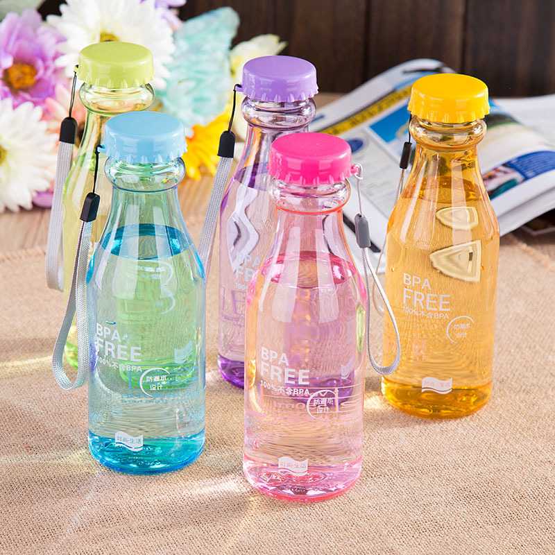 Jual Botol Minum Unik BPA Free Anti Tumpah (550 Ml) - X447