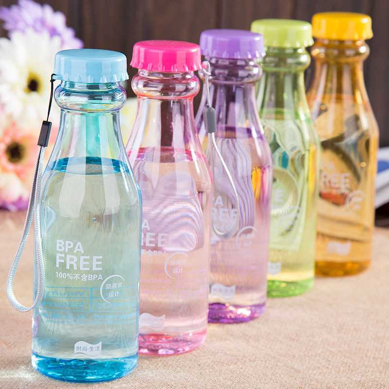 Jual Botol Minum Unik BPA Free Anti Tumpah (550 Ml) - X447