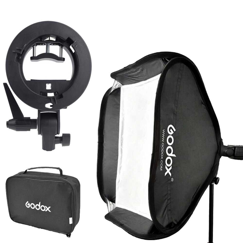 Jual Godox Bowens Mount Handy Speedlite Softbox Flash Diffuser