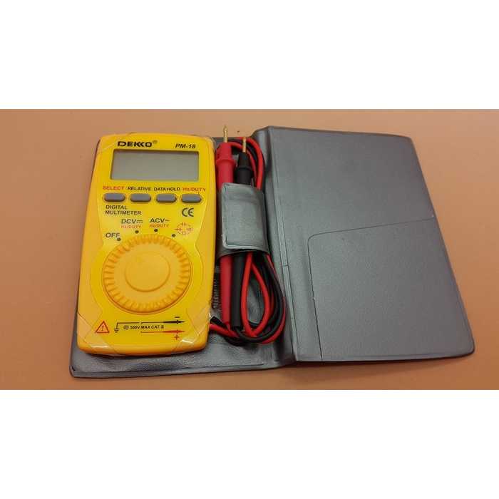 Jual Digital Multitester / Multimeter / Avometer Dekko PM-18
