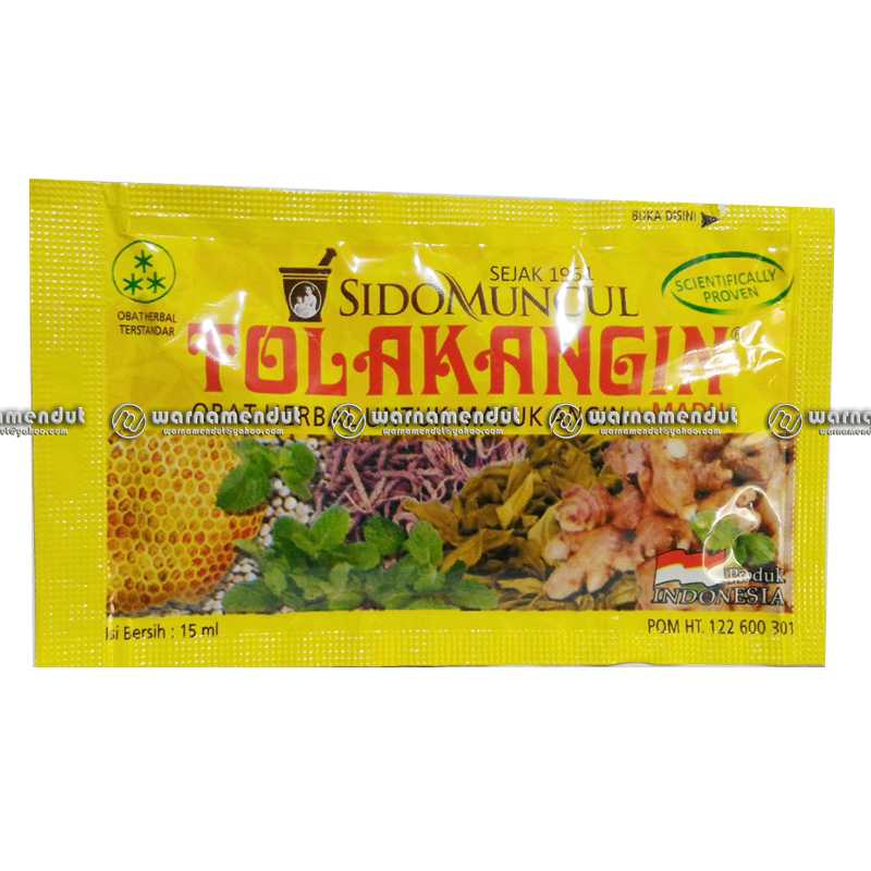 Jual Tolak Angin dewasa, obat herbal masuk angin plus madu