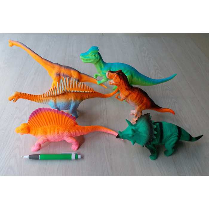 Jual MAINAN DINOSAURUS SUPER BESAR JURASSIC WORLD ISI 6 PCS