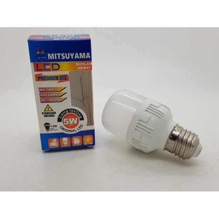 Jual Lampu Bohlam LED MITSUYAMA PREMIER III Model CAPSUL GARANSI