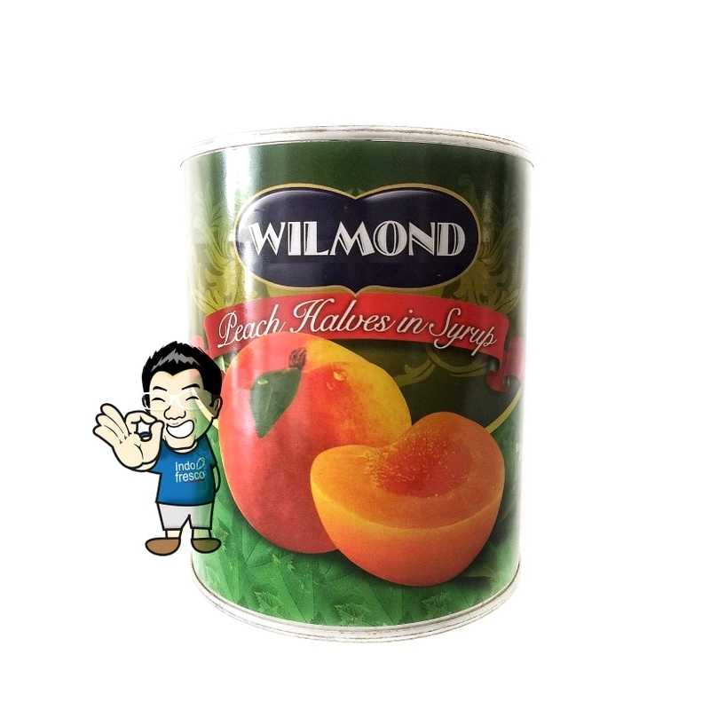 Jual Wilmond Premium Peach Halves In Syrup Canned - Buah Persik