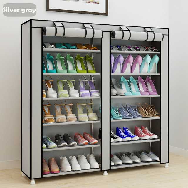 Jual HappyLife Rak Sepatu Kabinet Susun Rakitan DIY - F-12