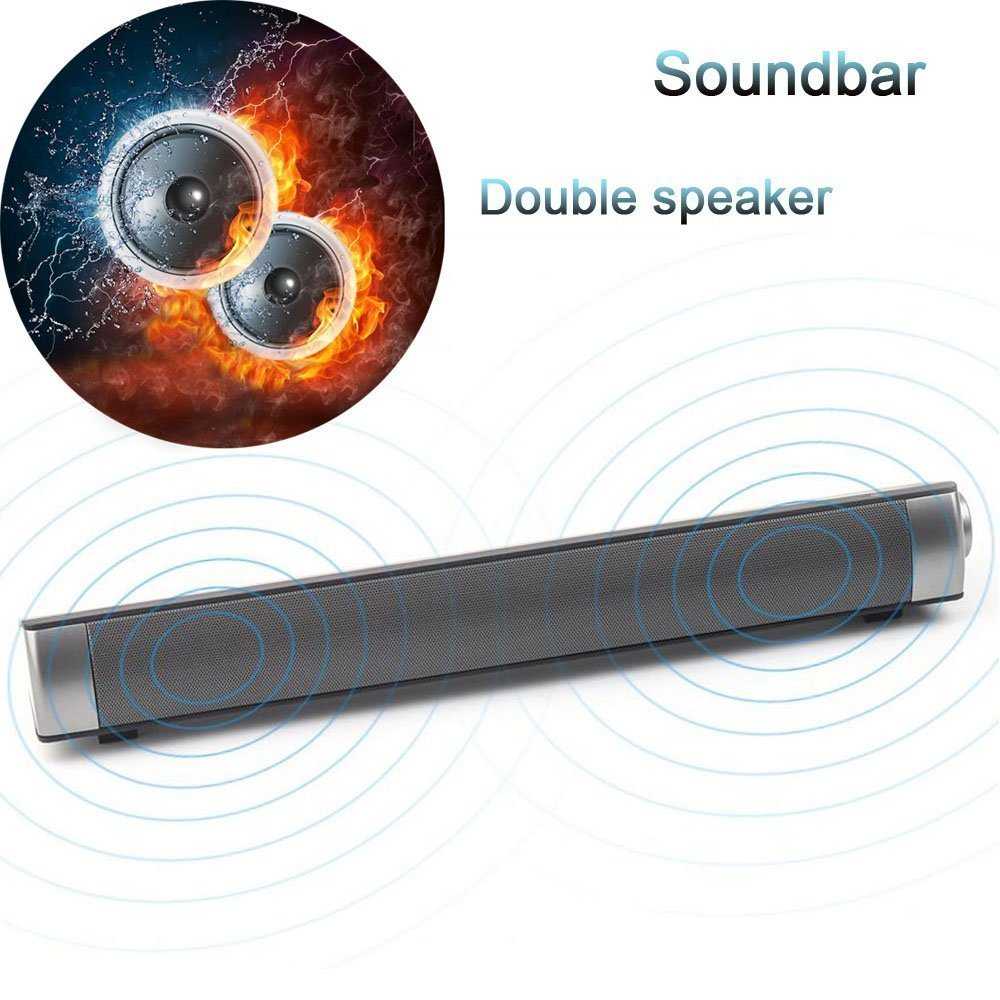 Jual Portable Bluetooth Soundbar Home Theater with Remote