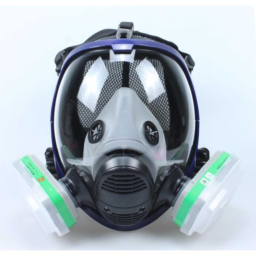 Jual Masker Respirator Gas Mask Full Face N95 2011 Cotton Filter