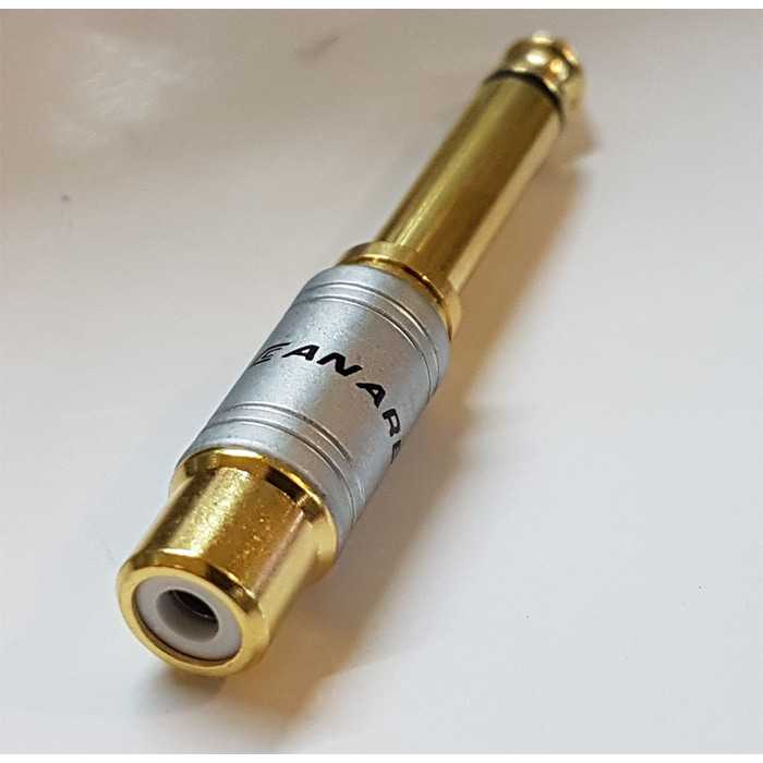 Jual Converter Jack Akai Mono to RCA /Sambungan Jek Mic Gitar