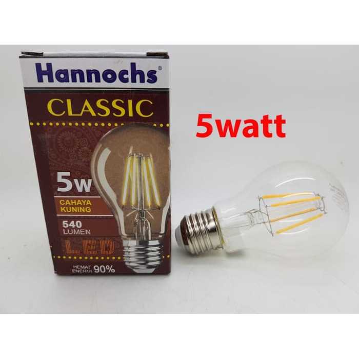 Jual Lampu Led Classic Hannochs edison filament Pijar Cahaya