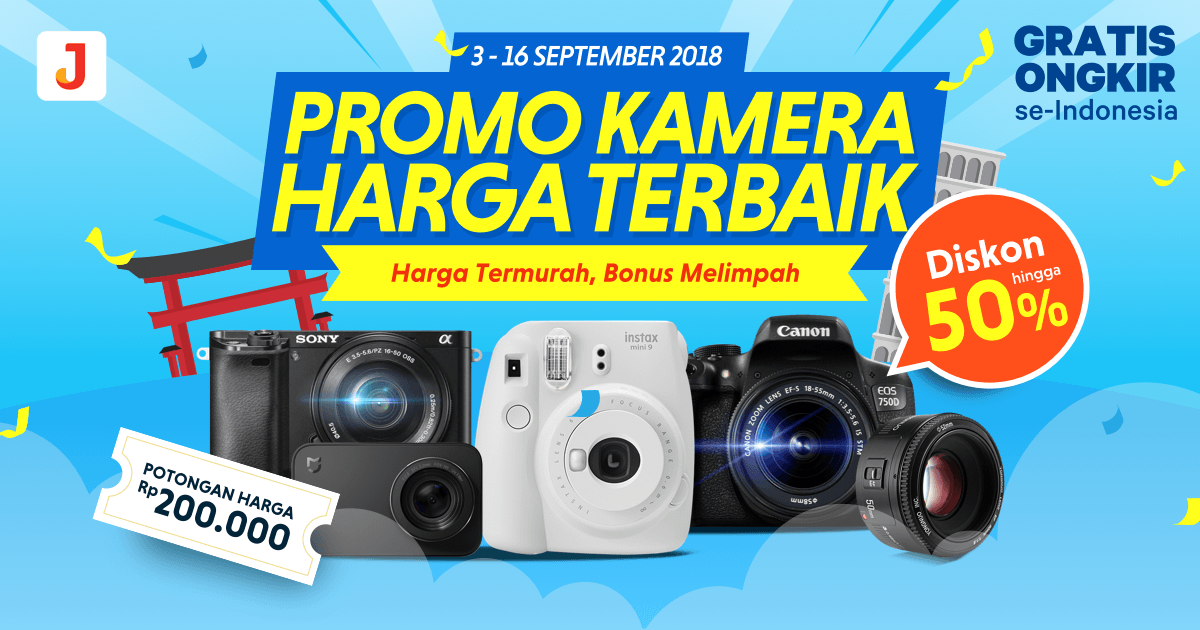 Promo Kamera Harga Terbaik | Jakmall.com