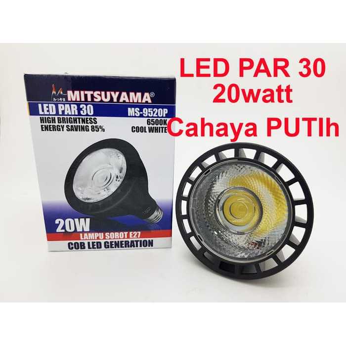 Jual Lampu LED COB 20W PAR 30 E27 MITSUYAMA MS-9520 | Jakmall.com