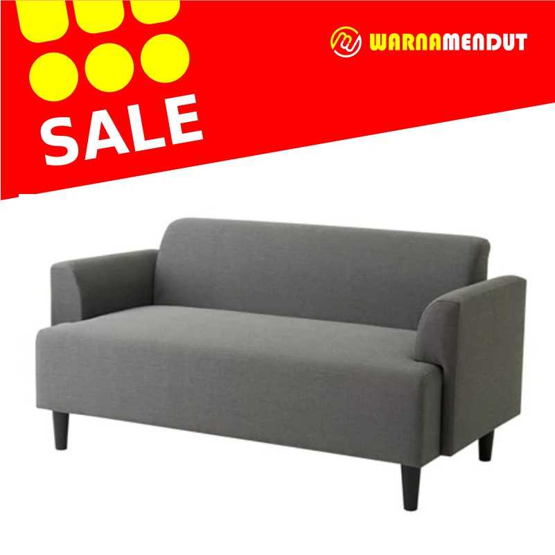 Jual IKEA HEMLINGBY Sofa 2 dudukan warna abu-abu | Jakmall.com