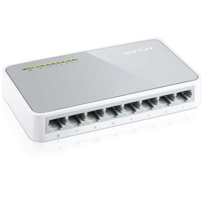 Jual TPLINK TL SF1008D 8 Port / TPLINK Switch Hub 8Port Merk