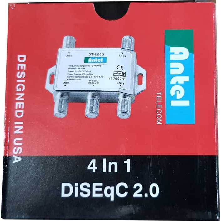 Jual Splitter Parabola 4 way Merk Digital Telecom | Jakmall.com