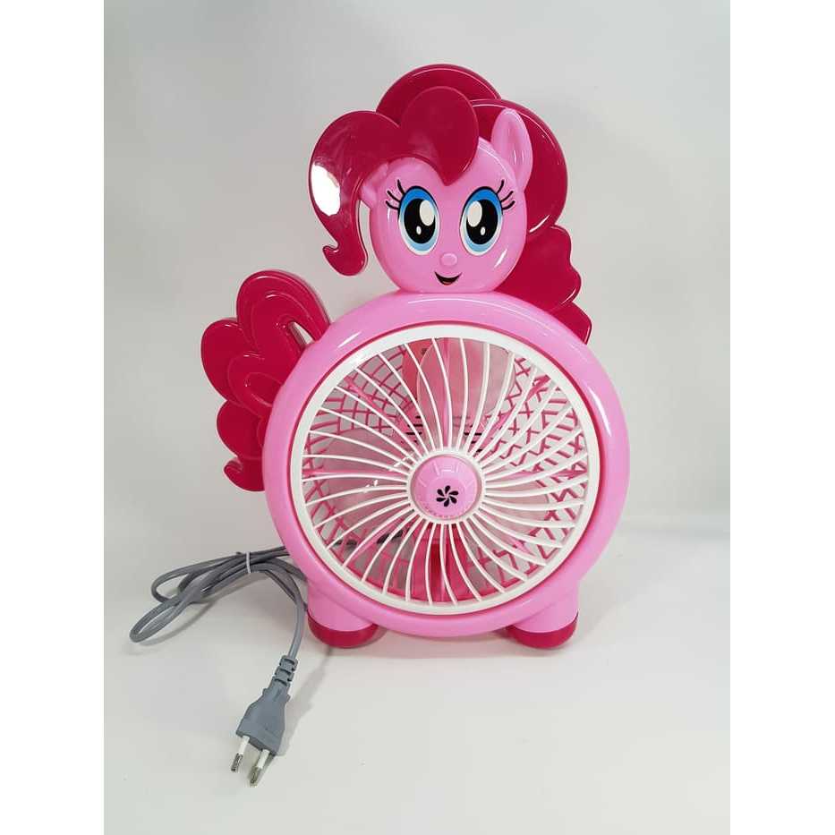 Jual Kipas Angin Listrik Karakter WELHOME 10 Mini Fan KUDA PONI
