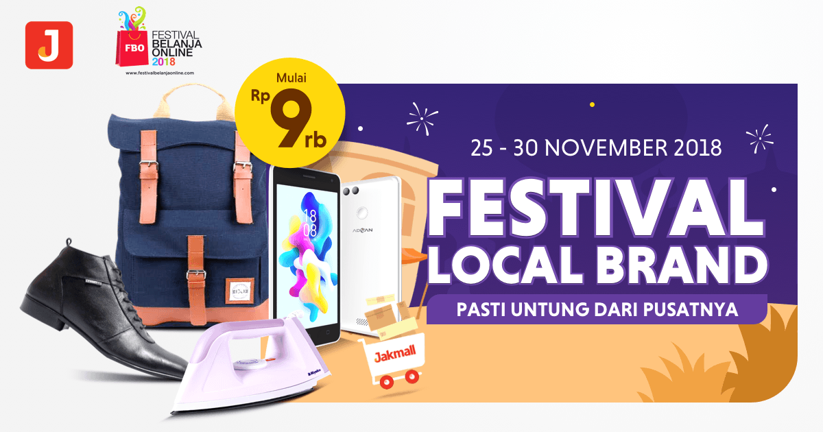 Festival Local Brand | Jakmall.com