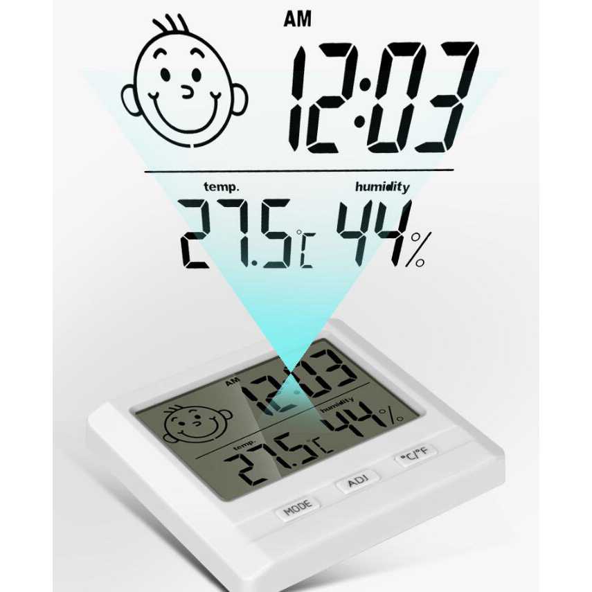 Jual Riters Jam Meja Digital Thermometer Hygrometer Humidity
