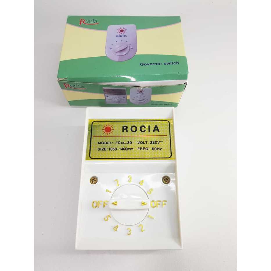 Jual Saklar switch kipas angin besi cmc merk ROCIA | Jakmall.com