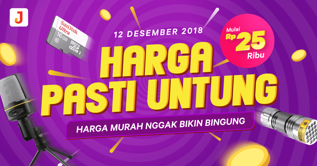 Harga Pasti Untung | Jakmall.com