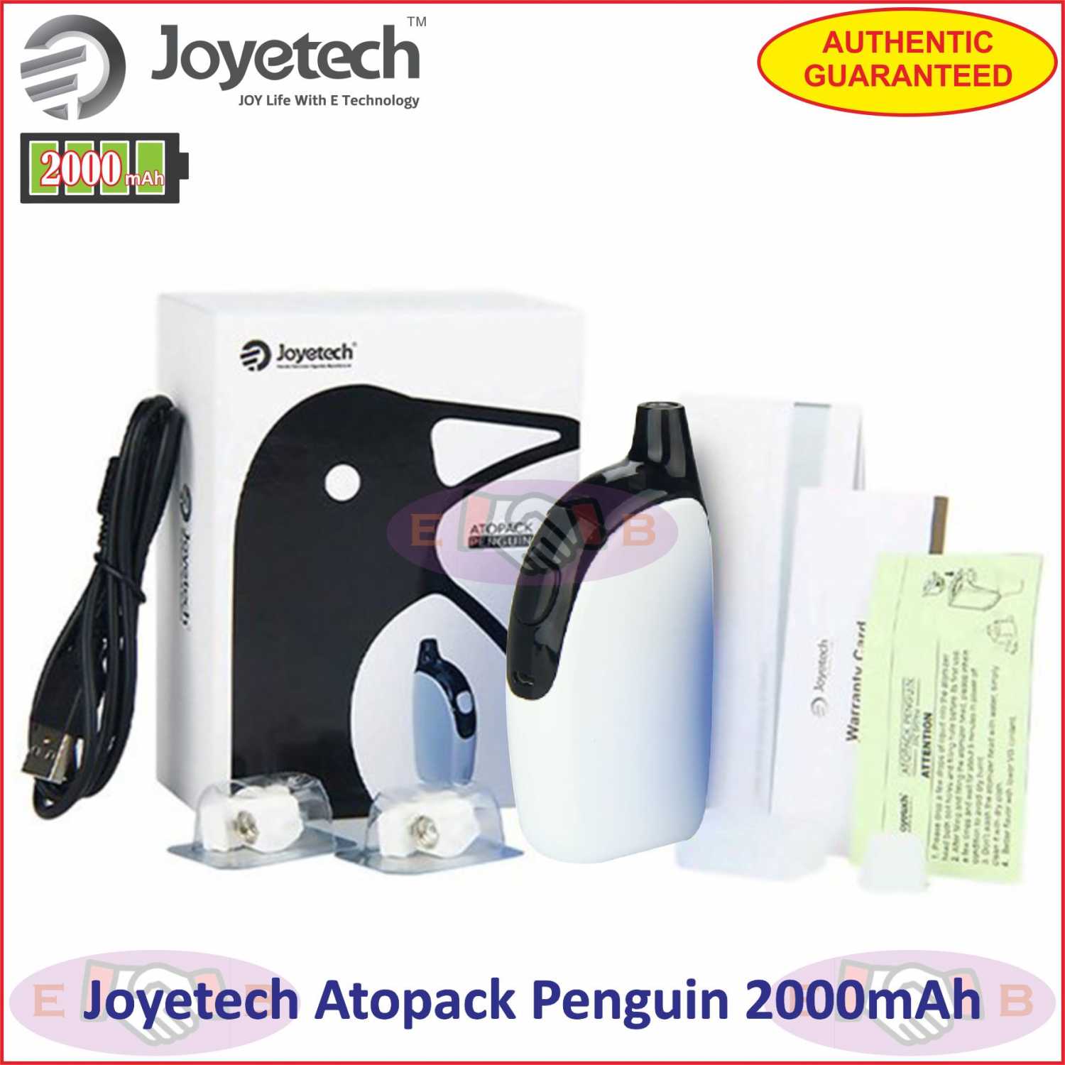 Jual Joyetech Atopack Penguin 2000mAh Vaporizer Starter Kit