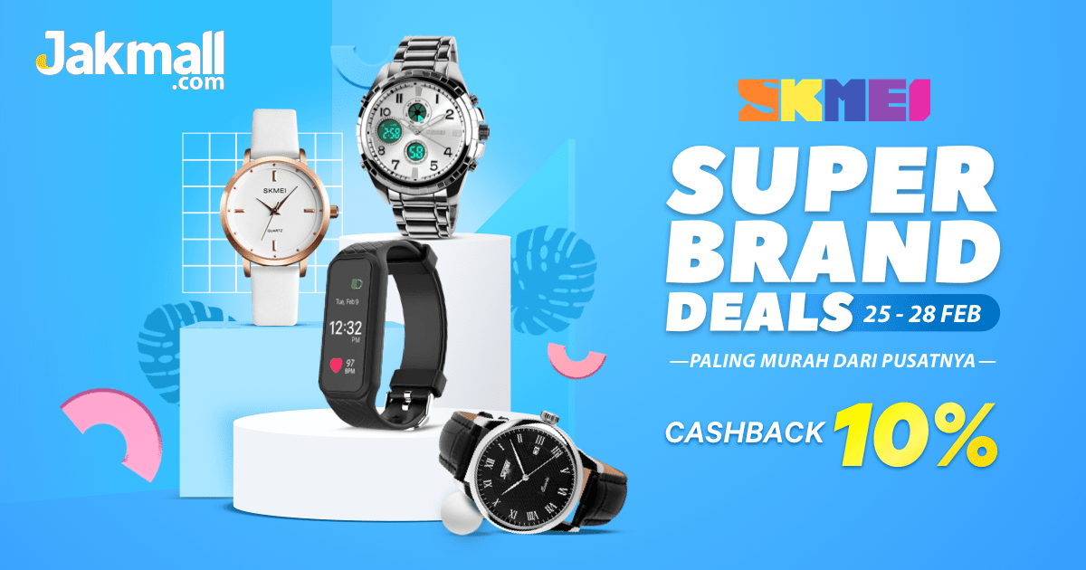 Super Brand Deals SKMEI | Jakmall.com