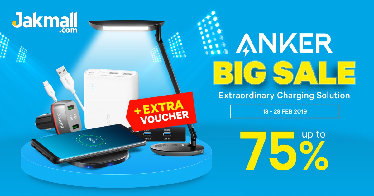 Anker Big Sale | Jakmall.com