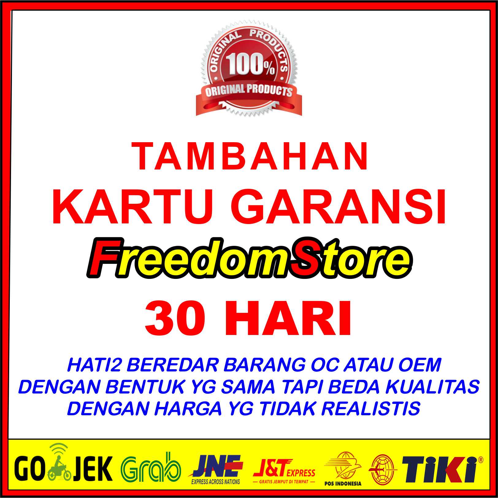 Freedom Store | Jakmall.com