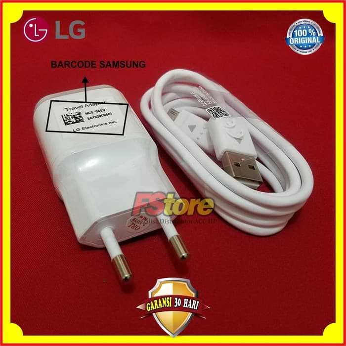 Jual Charger Casan LG Adaptor Q8 Q6 Micro USB Original 100%
