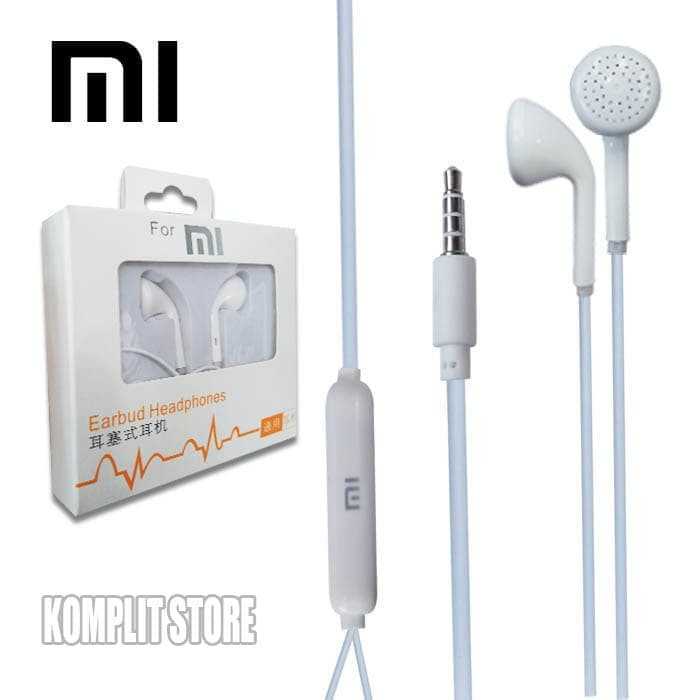 Jual Handsfree REDMI Earphone Headset Brandeds Mh 133 For Xiaomi