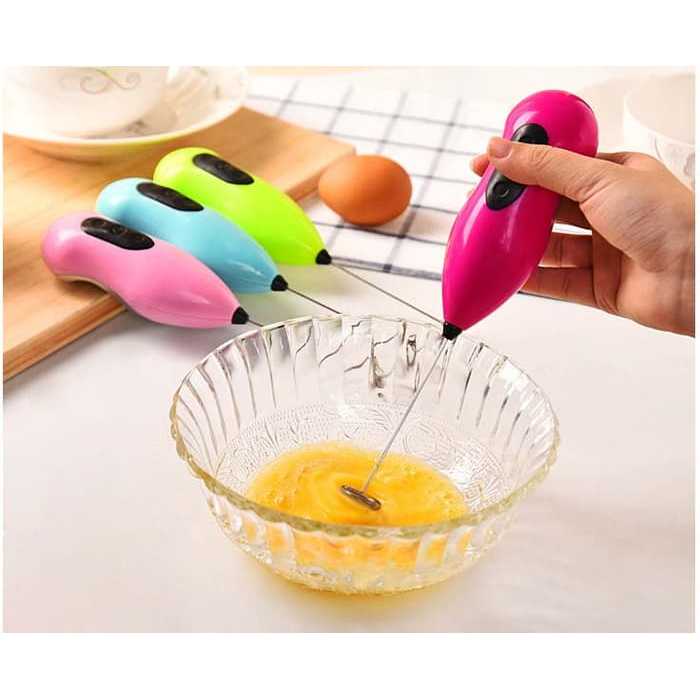 Jual Mini Mixer Pengocok Telur Cream Kopi Blender Kecil Portable