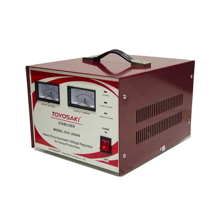 Jual Stabilizer Toyosaki 2000 Watt Perlindungan Barang Elektronik