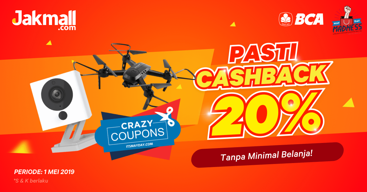 Promo Mayday Crazy Coupons | Jakmall.com