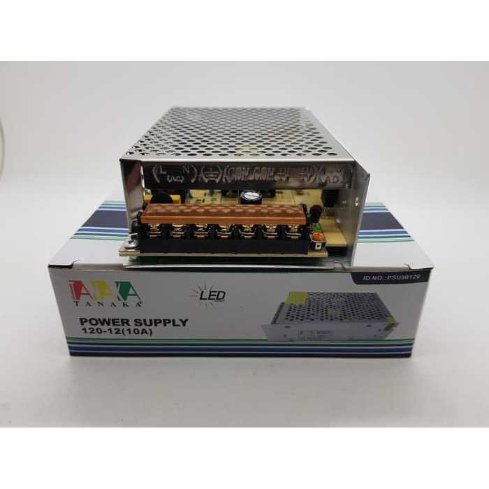 Jual Power Supply Jaring ( Adaptor) Merk TANAKA 12V 10A | Jakmall.com