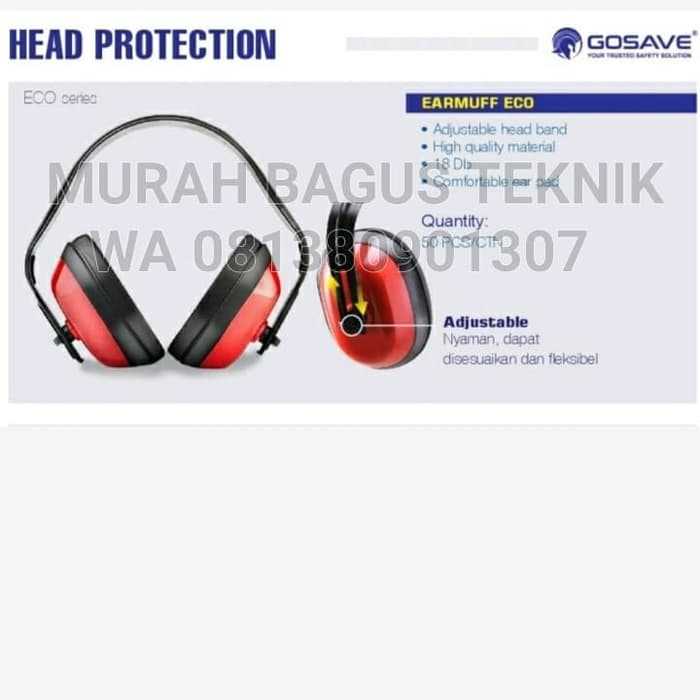 Jual EAR MUFF, EARMUFF, EAR PROTECTOR, PENUTUP TELINGA GOSAVE