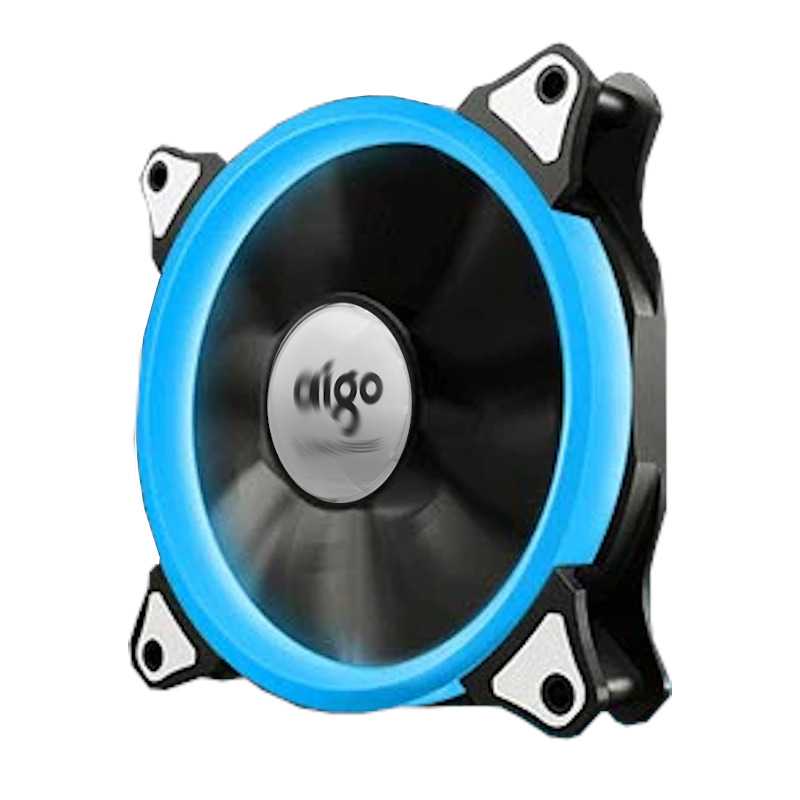 Jual aigo Ring 12CM Blue LED Case Fan | Jakmall.com