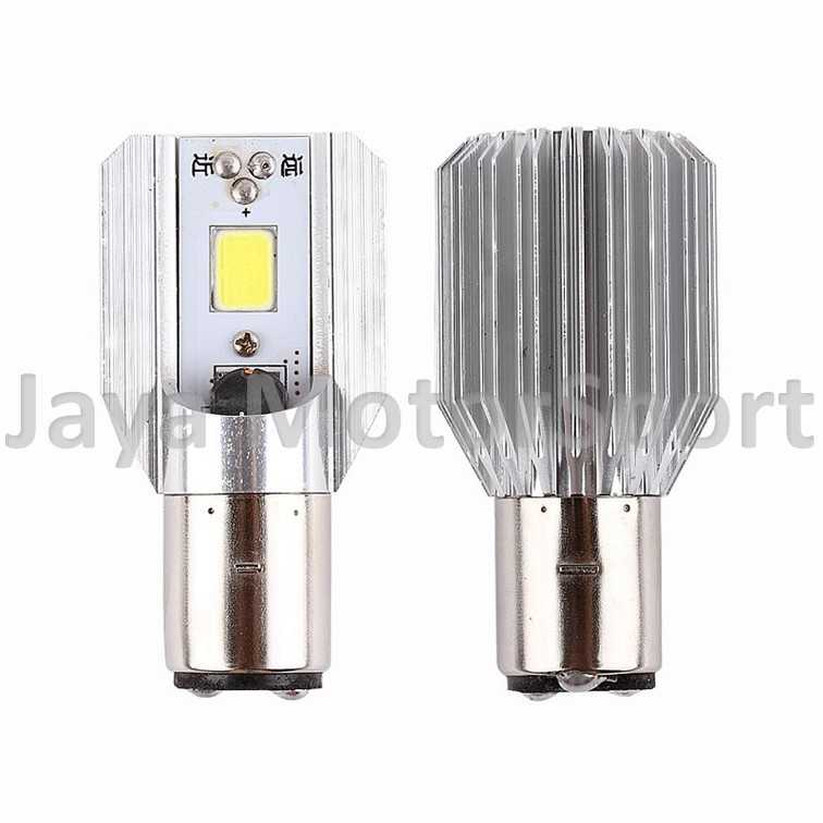 Jual Lampu LED H6 Motorcycle Headlight COB LED 6-80V 800LM 6000K