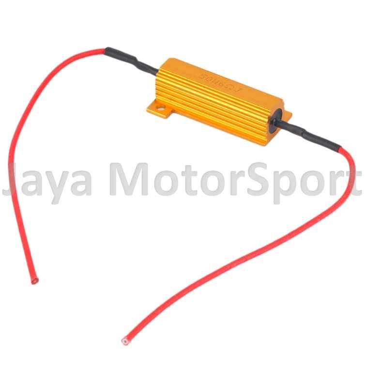 Jual Load resistor for Fix LED Bulb Fast Hyper Flash Turn Signal