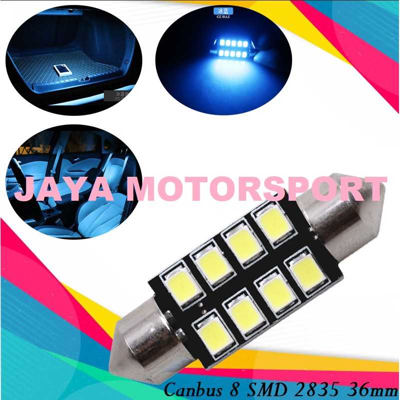 Jual JMS - Lampu LED Kabin Plafon Mobil Festoon CANBUS 8 SMD