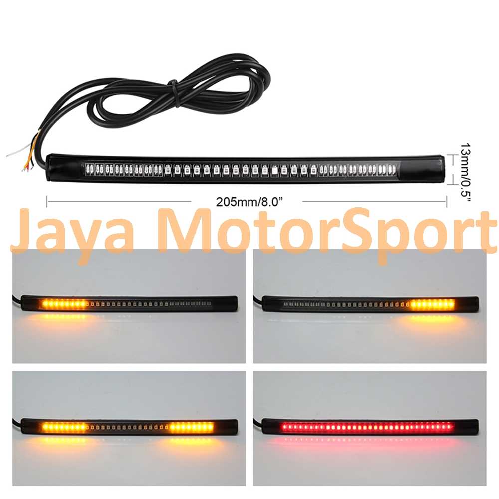 Jual Lampu LED Mobil Motor DRL 48 SMD 3014 3528 Flexible 20 CM
