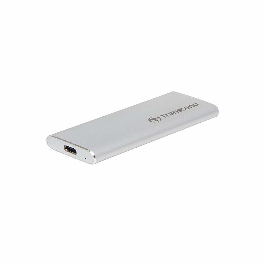 Jual Transcend ESD240C 240GB Silver External Portable SSD