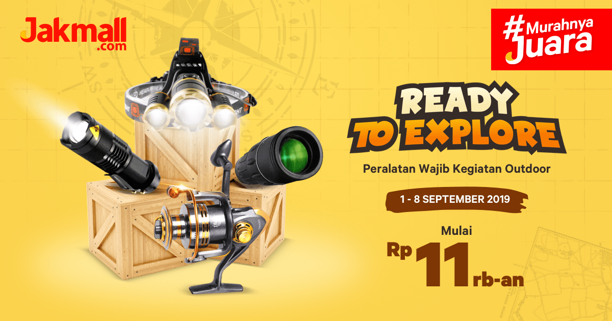 READY TO EXPLORE | Jakmall.com