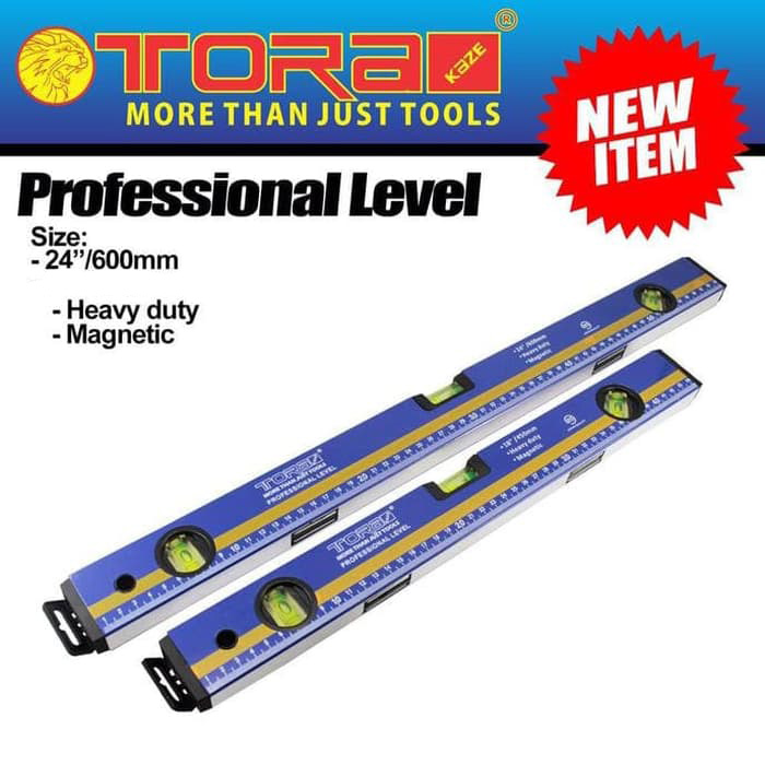 Jual Tora Waterpass Magnet Leveling 24" (60cm) made taiwan