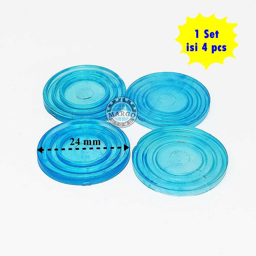 Jual Pengganjal Kaca Meja Karet Biru Bening | Jakmall.com