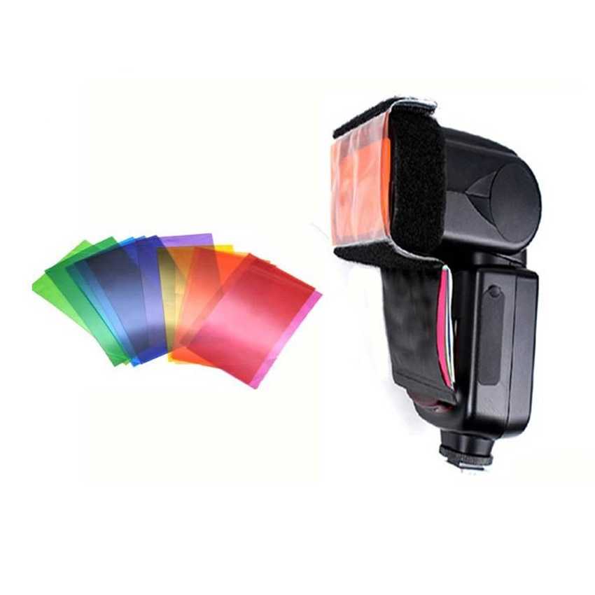 Jual Film Paper 12 Color Light Flash Camera Diffuser Filter