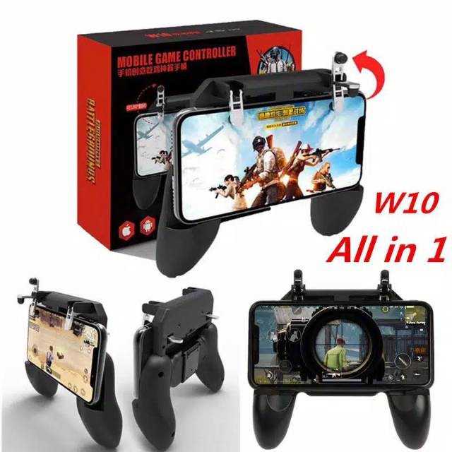 Jual Joystick Trigger GAMEPAD W10 Mobile Game Controller | Jakmall.com